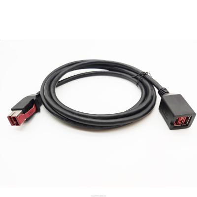 China 24V Powered USB Extension Cable Male to Female - 20AWG Industrial Grade with UL/RoHS/CE Certification for sale