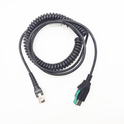 China 12V/24V 6A Fast Charging USB Cable - A Male to RJ50 Connector with 20AWG Wire Gauge for sale