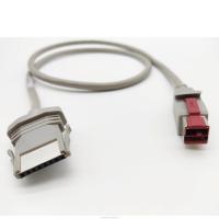 China 24V Powered USB to 1X8P Printer Cable - 20AWG Industrial Power Cable with UL/CE/RoHS Certification for sale