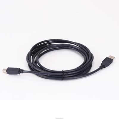 China USB 2.0 A to B Fast Charging Cable 24AWG/20AWG for Printers & POS Equipment - UL/CE Certified for sale