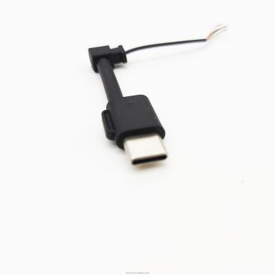 China L Shape 90 Degree USB 2.0 Cable with Right Angle USB-A Male Connector - 20AWG Data Charging Cable for POS Equipment for sale