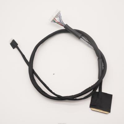 China 42 AWG Custom LVDS Cable Assembly with JST and Molex Connectors for High-Speed Data Transmission for sale
