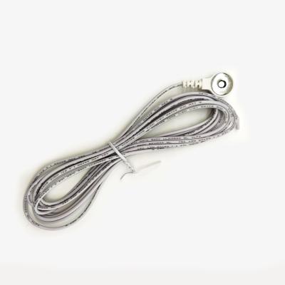 China Custom 1-Lead ECG Cable with 4.0mm Electrode Snaps - Medical Grade FMC-005-1 for sale
