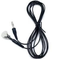 China 4.0mm Banana Plug to 15mm Ear Clip Medical Cable FMC-017 with UL RoHS CE REACH Certification for sale