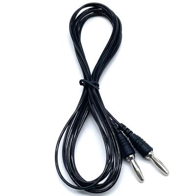 China High Flexibility Banana Plug Connector Medical Cable FMC-018 for ECG Equipment with UL/CE/RoHS Certification for sale