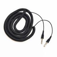 China FCL-003-1 High Flexibility Banana Plug Spiral Coiling Cable with UL/CE/RoHS Certification for Audio Systems for sale