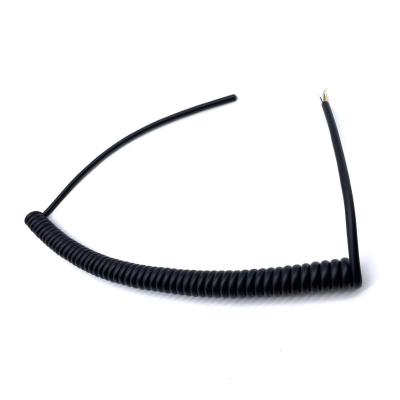 China Custom High Flexibility Spiral Coiling Cable FCL-004-1 with UL/RoHS/CE Certification for Telephone Systems for sale