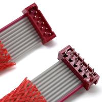 China Custom IDC Flat Cable FFC-018 with UL RoHS CE Certification for Automotive Electronics and Industrial Applications for sale