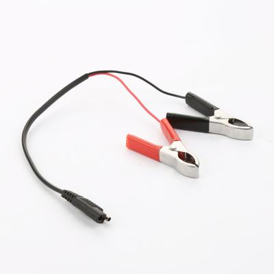 China Custom DC Charging Cable with Alligator Clips - Copper Conductor, PVC Insulation, Custom Lengths for Machine Applications for sale