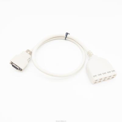 China Custom DB 9P to 10P Cable Assembly FCC-024 with RoHS/CE Certification, 1000pcs MOQ for sale
