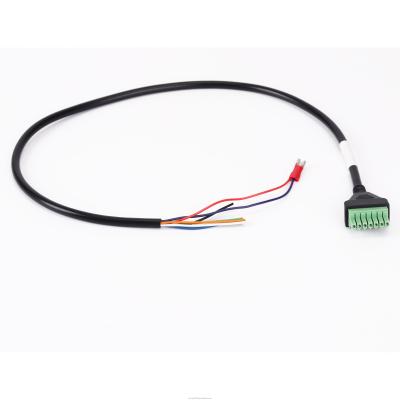 China PVC Insulated Wire Harness with Terminal Block Custom Length 100% Testing for Electronics for sale