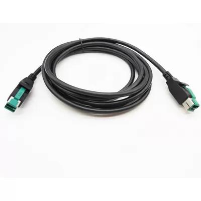 China Flyroyal FPU-0 PoweredUSB Cable 1.8m Foil and Braid Shielded USB 2.0 -20°C to 60°C for sale