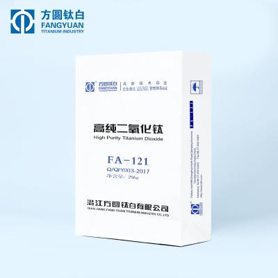 China FA-121 Rutile Titanium Dioxide applied in new energy battery material optical glass for sale