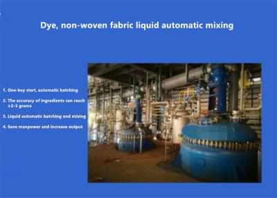 China Dye , Non-Woven Fabric Liquid Automatic Mixing For Hot Melt TPU for sale
