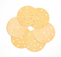 China Wholesale Price Quality 5 Inch 6 Holes/ 6 Inch 9 Holes Car Abrasive Sanding Disc Sand Paper for sale