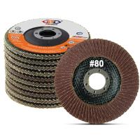 China Factory Hot Sale High-Hardness Ceramic & Fiber Abrasive Flexible Sanding Disc Non-Woven Flap Disc for Polishing OEM Supported for sale