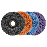 China Poly Strip Disc Abrasive Angle Grinding Wheel Roll Lock Strip Clean Discs Removal of Rust Paint and Flaking Materials for sale