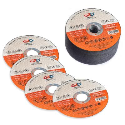 China Professional 115*1.2*22.23mm 4.5inch Cutting Disc for Steel, Iron, and Metal - Aluminum Oxide Abrasive, Heat Resistant for sale