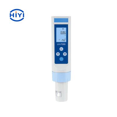 China LH-P300 IP65 Pen Type pH Meter 0 to 14 pH Range Water Quality Analyzer for sale