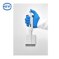 China Toppette 8 Channel Mechanical Pipette Adjustable Volume 0.5-10μL 5-50μL 50-300μL for Laboratory for sale