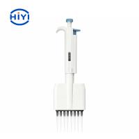 China Toppette 8 Channel Mechanical Pipette Adjustable Volume 0.5-10μL 5-50μL 50-300μL for Laboratory for sale