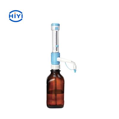 China Dispensmate Bottle Top Dispenser 0.5-50ml PTFE FEP for Food Beverage Labs for sale