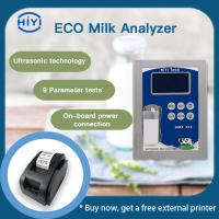 China ECO Milk Analyzer with Ultrasonic Technology - 0.9kg Portable Device for Fat, Protein, SNF Measurement for sale