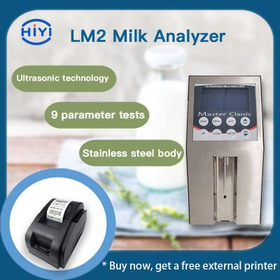 China Lm2 Lactoscan Machine Fat Water Salt Freezing Point Protein Multi Parameter for sale