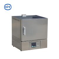 China SX Series 1200C Ceramic Fiber Muffle Furnace 2L to 36L LCD Program Control for sale