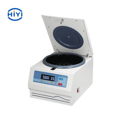 China HY2-5C 5000rpm Low Speed Table Centrifuge 6x50ml Corrosion Resistant Stainless Steel Chamber for sale