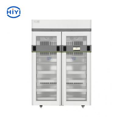 China METHER MPC-5V1105D 1105L Pharmacy Vaccine Refrigerator 2-8°C Dual Cooling Upright LCD Touch Screen for sale