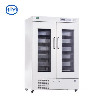 China PROMED MBC-4V658 Blood Bank Refrigerator 658L 4℃ Double Door Auto Defrost for sale
