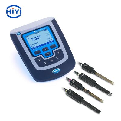 China HQ430D Laboratory Single Input Multi Parameter Meter pH Conductivity Optical DO ORP ISE 0.01 µS/cm 0-14 pH for sale