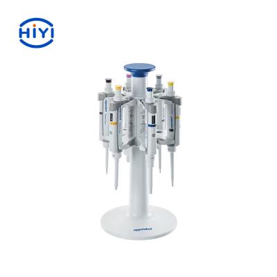 China Eppendorf Pipette Holder System Carousel Stand 6 Pipette Capacity Lab Organizer for sale