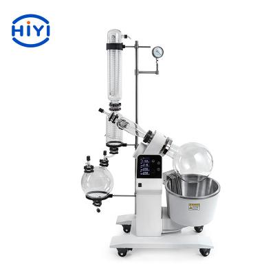 China RE200-Pro 20L Digital Rotary Evaporator 180C Heating Bath 150rpm Industrial Three Layer Condenser for sale