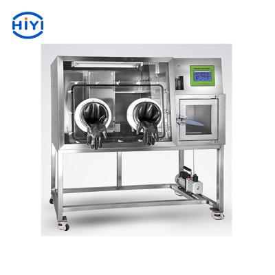 China LAI-D2 1500W Stainless Steel Anaerobic Workstation Glove Box with CO2 and Humidity Control for sale