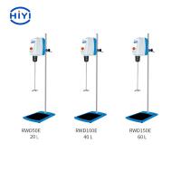 China LED Screen Display High Torque Overhead Stirrer RWD E Series 30 2200 rpm 100 240 VAC for sale
