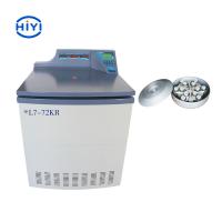 China HYR72C 8000rpm Low Speed Floor Large Capacity Refrigerated Centrifuge 6x2400ml for sale