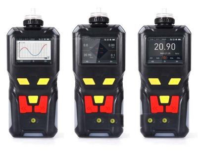 China Zetron MS400-4 Portable 4 in 1 Gas Detector O2 CO H2S LEL Combustible Toxic Gas Monitor Industrial Safety for sale