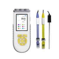 China Po10 Digital Portable pH ORP Meter with 0.001 pH Resolution and 3000 Data Storage for sale