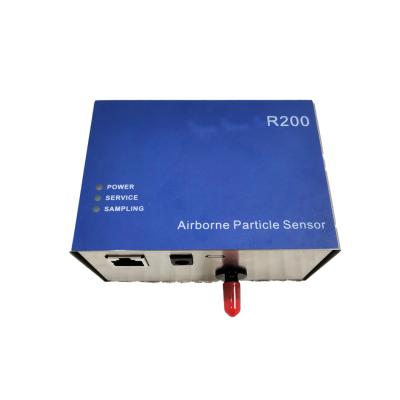 China R200 Online Air Quality Monitoring Particle Counter 28.3L/min 0.5um 5.0um RS485 for sale