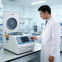 China HiYi GT116C 16500rpm High Speed Centrifuge with LCD Touch Panel and Stainless Steel Chamber for sale