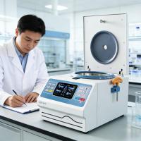 China HiYi GT116C 16500rpm High Speed Centrifuge with LCD Touch Panel and Stainless Steel Chamber for sale