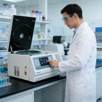China HiYi DTR35C Low Speed Refrigerated Centrifuge 5500rpm 4x250ml for sale