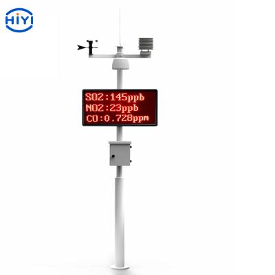 China RS485 GSM Wireless Outdoor Air Quality Monitor with PM2.5/PM10 Detection, 0-1000 ug/m3 Range, and Multi-Parameter Environmental Monitoring for sale