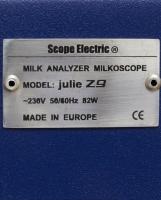 China Fulmatic Julie Z9 Milk Analyzer Fat Salt Freezing Point Tester 60s 5-10ml Sample for sale