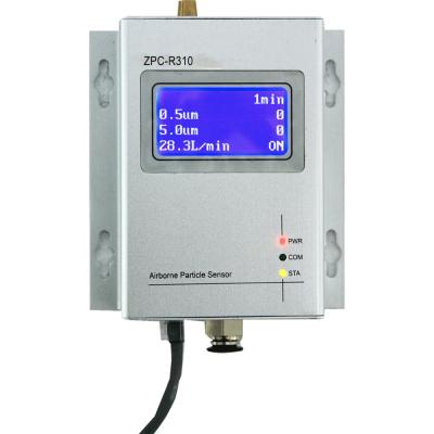 China R210 0.1 CFM Remote Particle Counter Sensor with RS485, 0.3μm/0.5μm Detection and Humidity Monitoring for sale