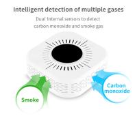 China HY12 Smart Carbon Monoxide & Smoke Alarm Combo Detector with 85dB Alert and 200m Range for Home Safety for sale