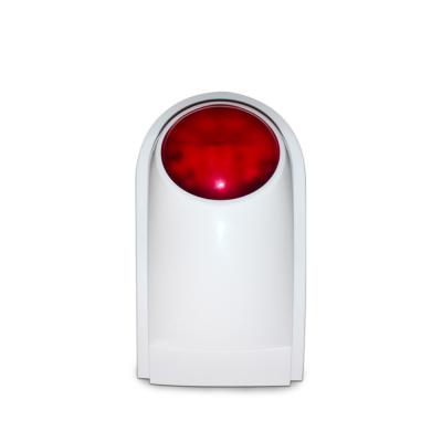China 433MHz Wireless Outdoor Security Siren with 130dB Alarm, 500ft Range and Battery Backup for Home Security Systems for sale