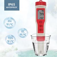 China OEM ODM Water Quality Analyzer EC PH TEMP TDS Test Pen 0-9990ppm for sale